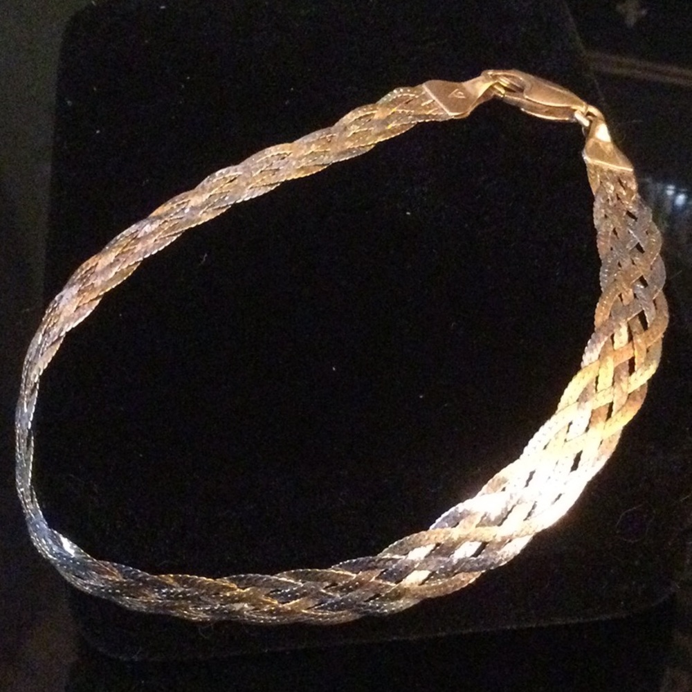 Genuine 14 K Gold Bracelet - Gem